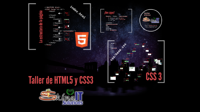Taller de HTML5 y CSS3 by Ricardo Naranjo on Prezi