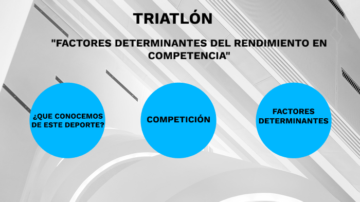 TRIATLÓN: "FACTORES DETERMINANTES DEL RENDIMIENTO" by SEBASTIAN ...