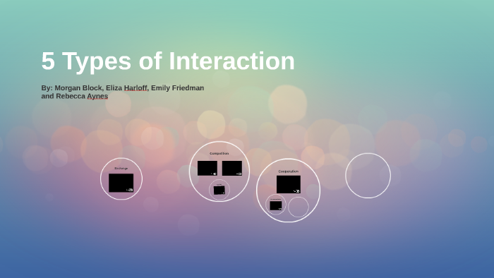 5 Types of Interaction by rebecca aynes on Prezi