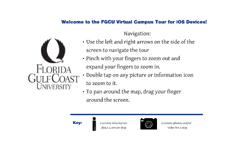 FGCU Virtual Campus Tour iOS by Florida Gulf Coast University on Prezi