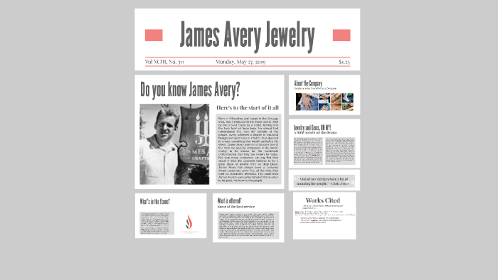 James Avery Jewelry by Emilee Rivera on Prezi