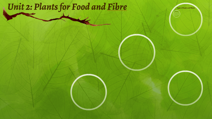 Unit 2: Plants for Food and Fibre by Trisha Bautista on Prezi