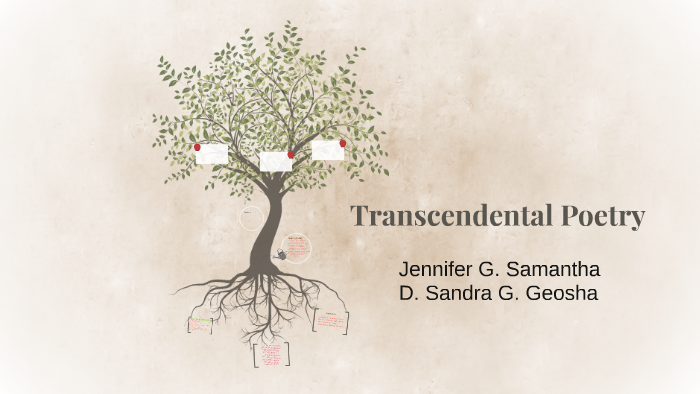Transcendental Poetry by Jennifer Garcia on Prezi
