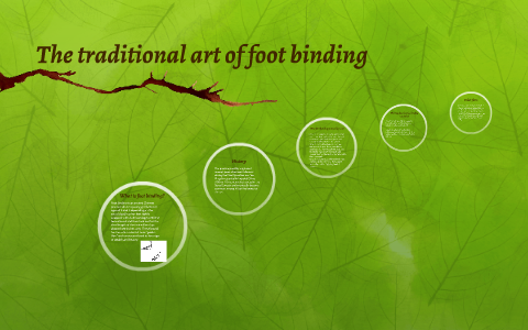 The traditional art of foot binding by Erin Esser on Prezi
