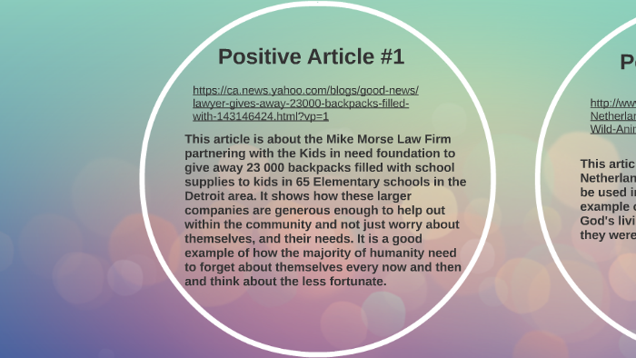 Positive and Negative Aspects of Humanity by emma suitor on Prezi