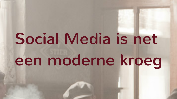 Summa College Centrum voor Ondernemerschap Social Media een moderne ...