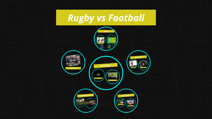 Rugby vs Football by on Prezi