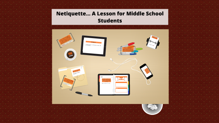 Netiquette... A Lesson for Middle School Students by Deborah Prowse on ...