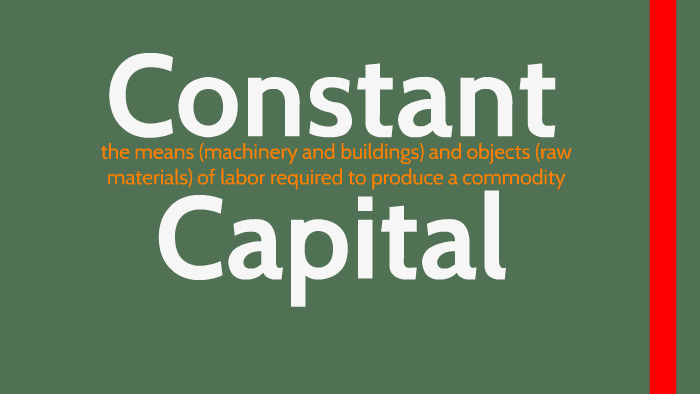 Fixed, Circulating, Constant and Variable Capital by Mark Webb on Prezi