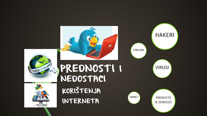 Prednosti i nedostaci korištenja interneta by Tena Podgorelec on Prezi