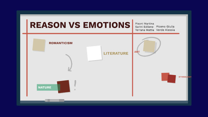 REASON VS EMOTIONS by Mattia Terrana on Prezi