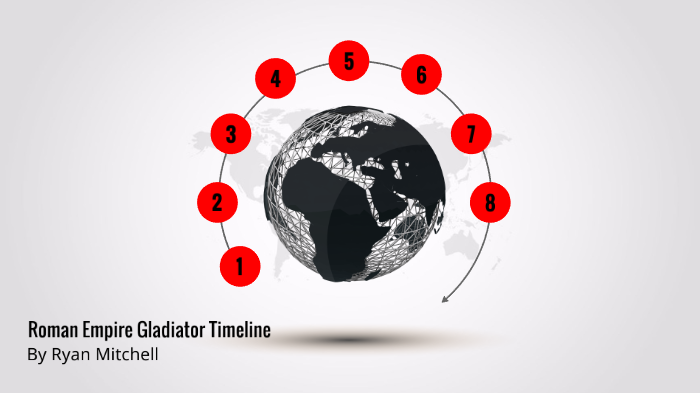 Ancient Roman Empire Gladiator Timeline by Ryan Mitchell on Prezi