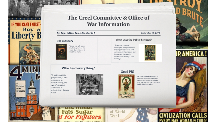 The Creel Committee by Stephanie Ehmann on Prezi