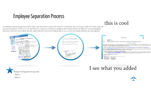 Employee Separation - Voluntary by Gray Foster on Prezi