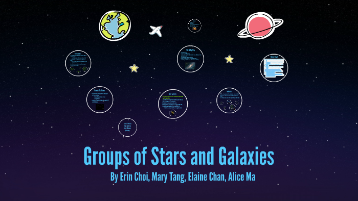 Groups of Stars and Galaxies by on Prezi