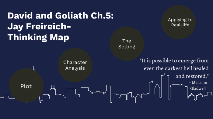 David and Goliath Ch.5: Jay Freireich-Thinking Map by Anthony Anderson ...