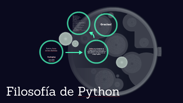 Filosofía de Python by Ramiro Arcia on Prezi