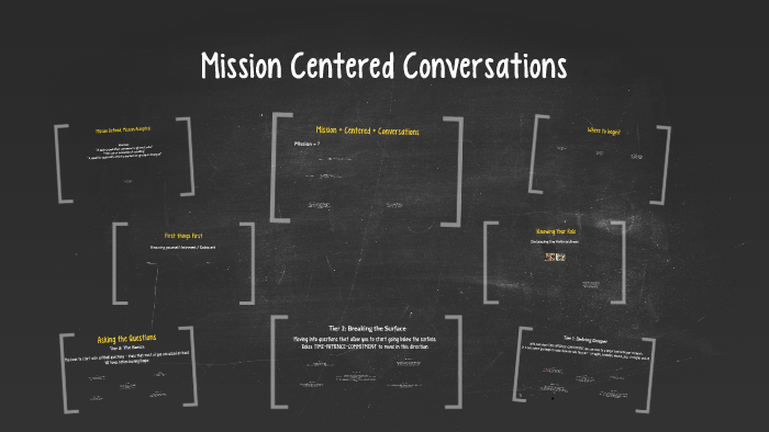 Mission Centered Conversations by Lisa Murphy on Prezi