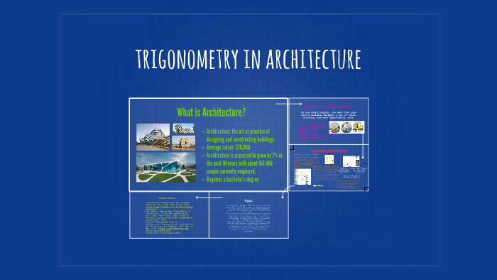 trigonometry in architecture by Angelina Barkwell on Prezi