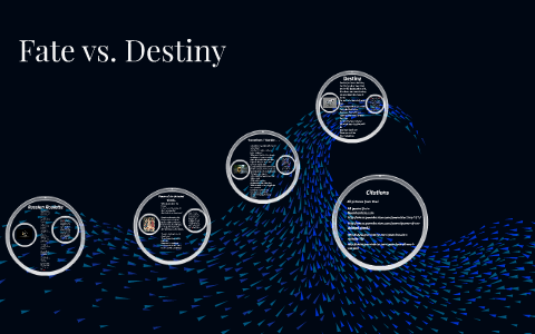 Fate vs. Destiny by pj hatcher