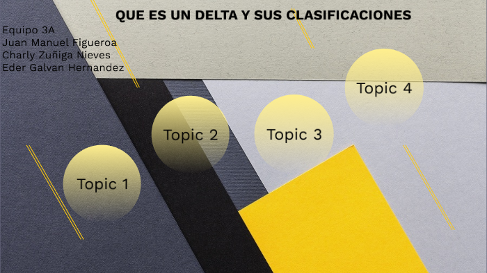 Que es un Delta y cuales son sus clasificaciones? by Juan Manuel ...
