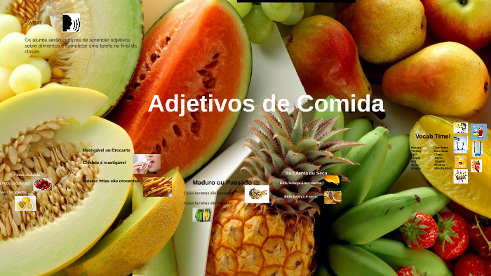 Adjetivos de Comida by Jessibel Cabrera on Prezi