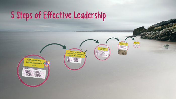 5 Steps of Effective Leadership by deidra harris