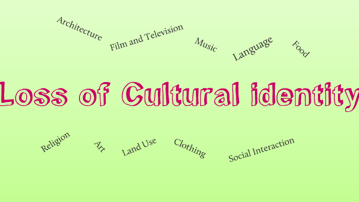 Loss of cultural identity by Chris Hinds on Prezi