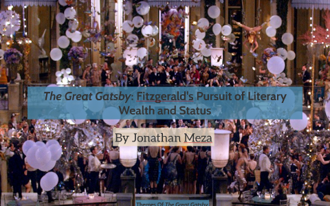 The Great Gatsby and The Pursuit of Literary Wealth by Jonathan ...