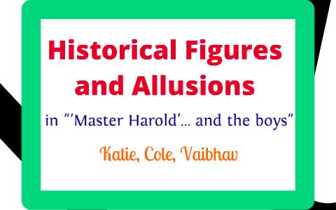 Historical Allusions in Master Harold... by Katherine Downey on Prezi