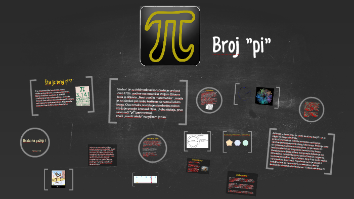 Prezentacija- Broj Pi by Mila Prćić on Prezi