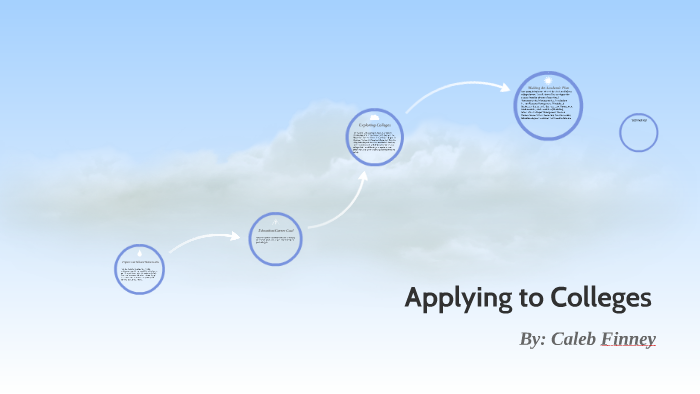 Applying to Colleges by Caleb Finney on Prezi