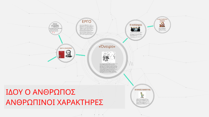 ΙΔΟΥ Ο ΑΝΘΡΩΠΟΣ ΑΝΘΡΩΠΙΝΟΙ ΧΑΡΑΚΤΗΡΕΣ by Δημητρης Νικολόπουλος on Prezi