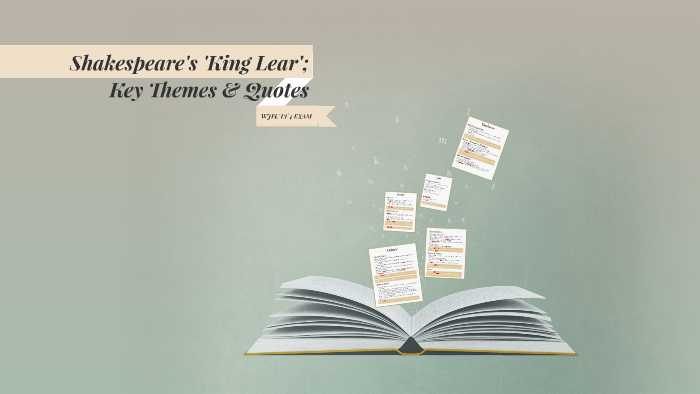'King Lear' by Shakespeare; Key Themes & Quotes by Amy Watts on Prezi