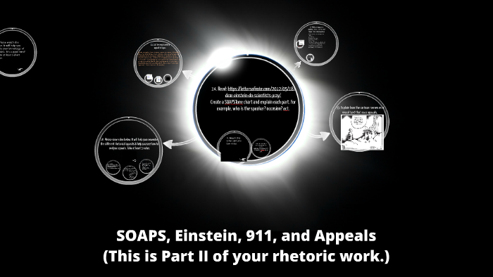 SOAPS, Einstein, 911, and Appeals by Jolie Mitchell