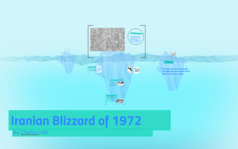 Iranian Blizzard of 1972 by Victoria Hill on Prezi