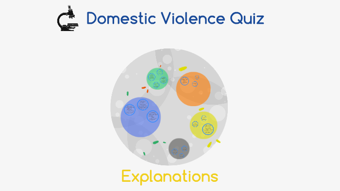 Domestic Violence Quiz: Explanations by Nickee O'Bryant on Prezi