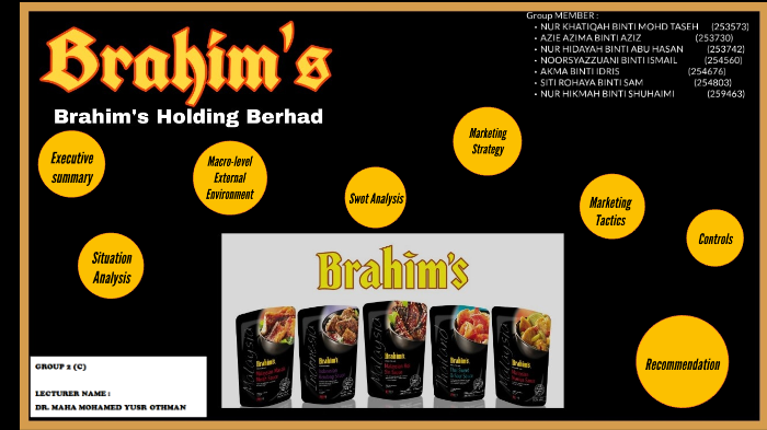 Brahim's Holding Berhad by NUR HIKMAH on Prezi