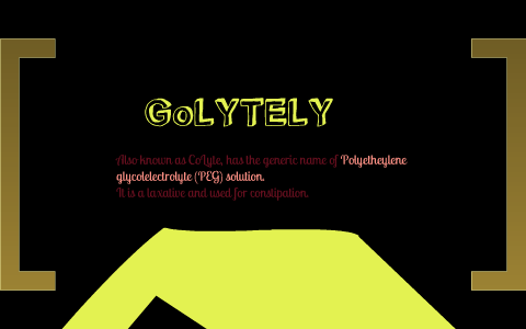 GoLYTELY/Mineral Oil by Cristina Iturriaga on Prezi