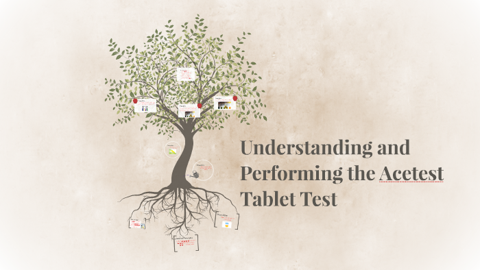 Understanding and Performing the Acetest Tablet Test by Savannah ...