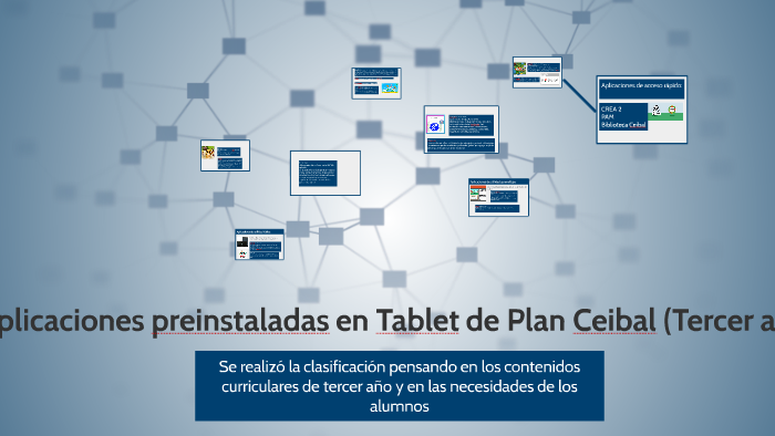 Aplicaciones preinstaladas en Tablet de Plan Ceibal (Tercer by romina ...