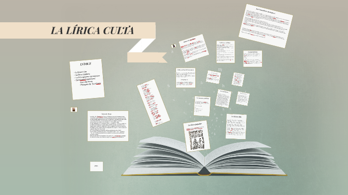 La lírica culta. by alejandra lopez marsella on Prezi