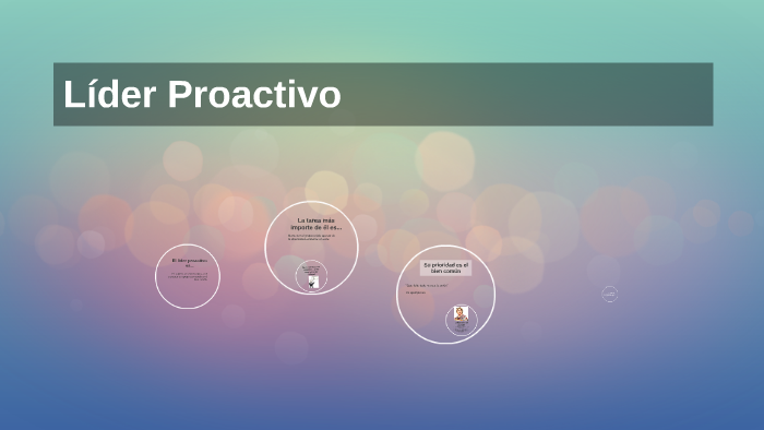 Líder Proactivo by Andrea Alejandra Simanca Amaris on Prezi