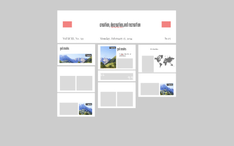 creation, decreation,and recreation by anthony tarso on Prezi