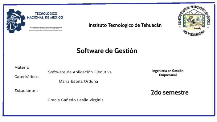 Software de Gestión by Jonathan Jesus Gracia Cañedo on Prezi