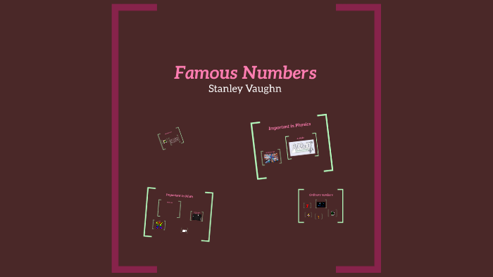Famous Numbers by Stanley Voghan on Prezi