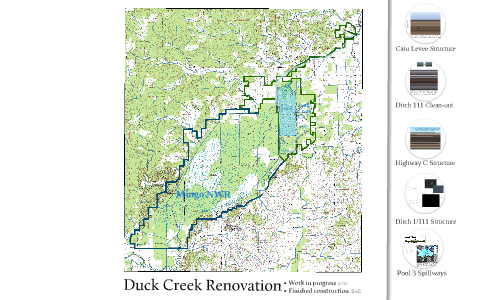 Virtual Tour of Duck Creek Wetland Renovation, Nov. 2010 by Frank ...