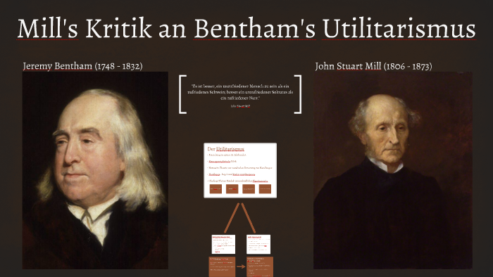 Mill's Kritik an Bentham's Utilitarismus by Beyza Özkalp on Prezi