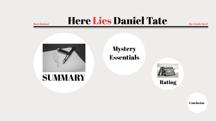 Here Lies Daniel Tate by Ryan Santoni on Prezi