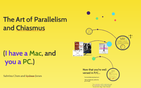 Parallelism and Chiasmus by Sydnee Rodriguez on Prezi